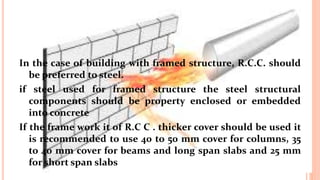 Fire resistance of building | PPT