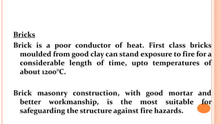 Fire resistance of building | PPT