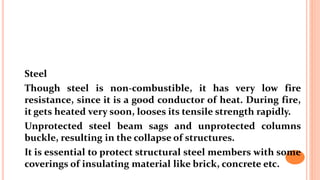 Fire resistance of building | PPT