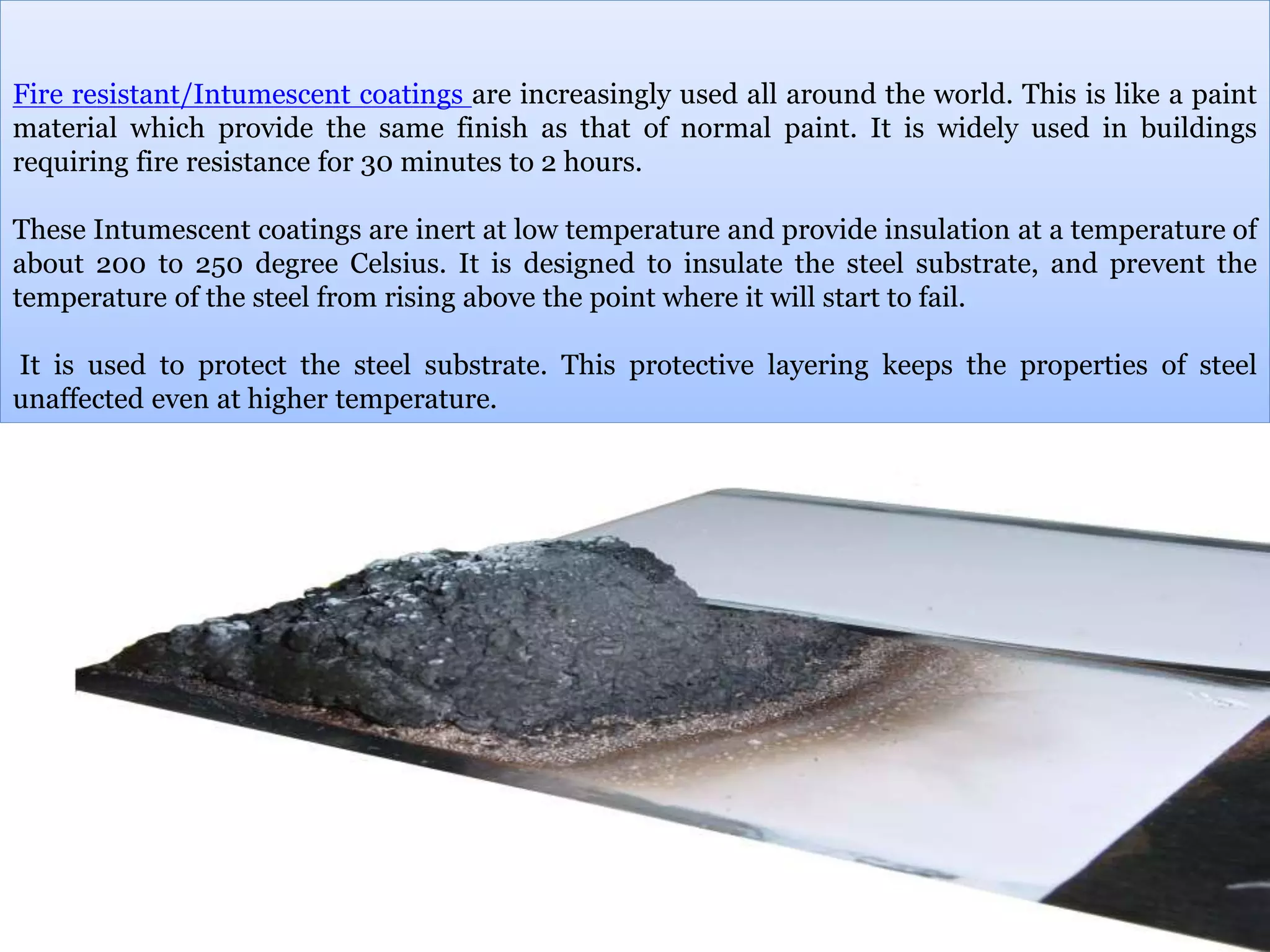 Fire Resistant Coating & Benefits | PPTX