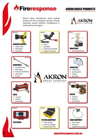 Fire Response - products catalogue | PDF | Home Appliances | Home & Garden