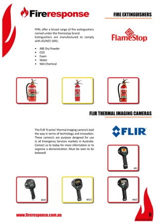 Fire Response - products catalogue | PDF | Home Appliances | Home & Garden
