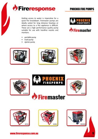 Fire Response - products catalogue | PDF | Home Appliances | Home & Garden