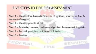 Safety Training on fire risk assessment Presentation.pptx