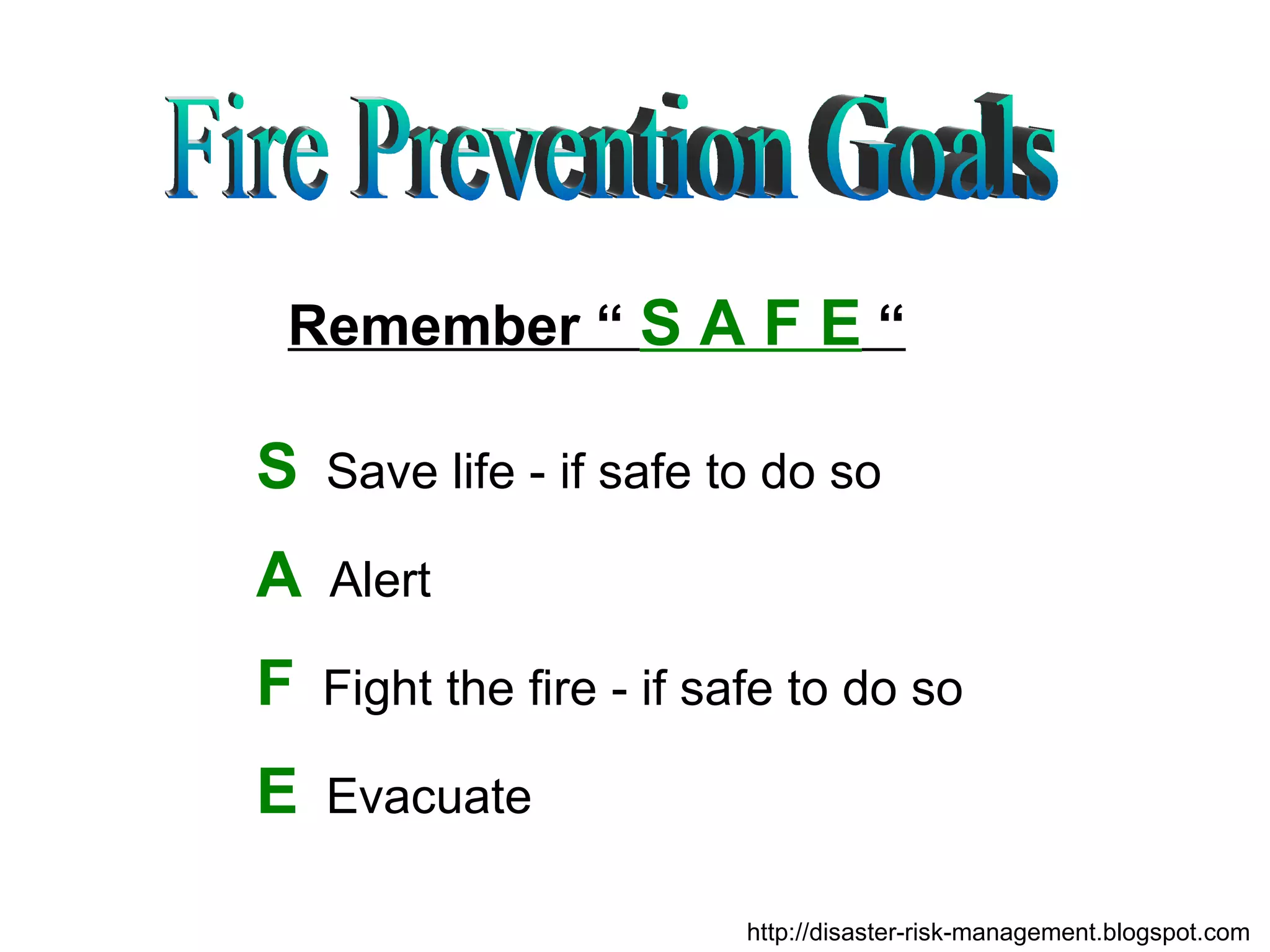 Fire Safety | PPT