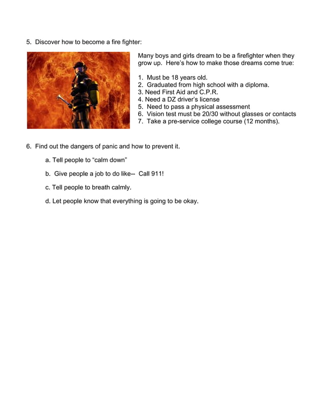 Fire Safety Homework | PDF