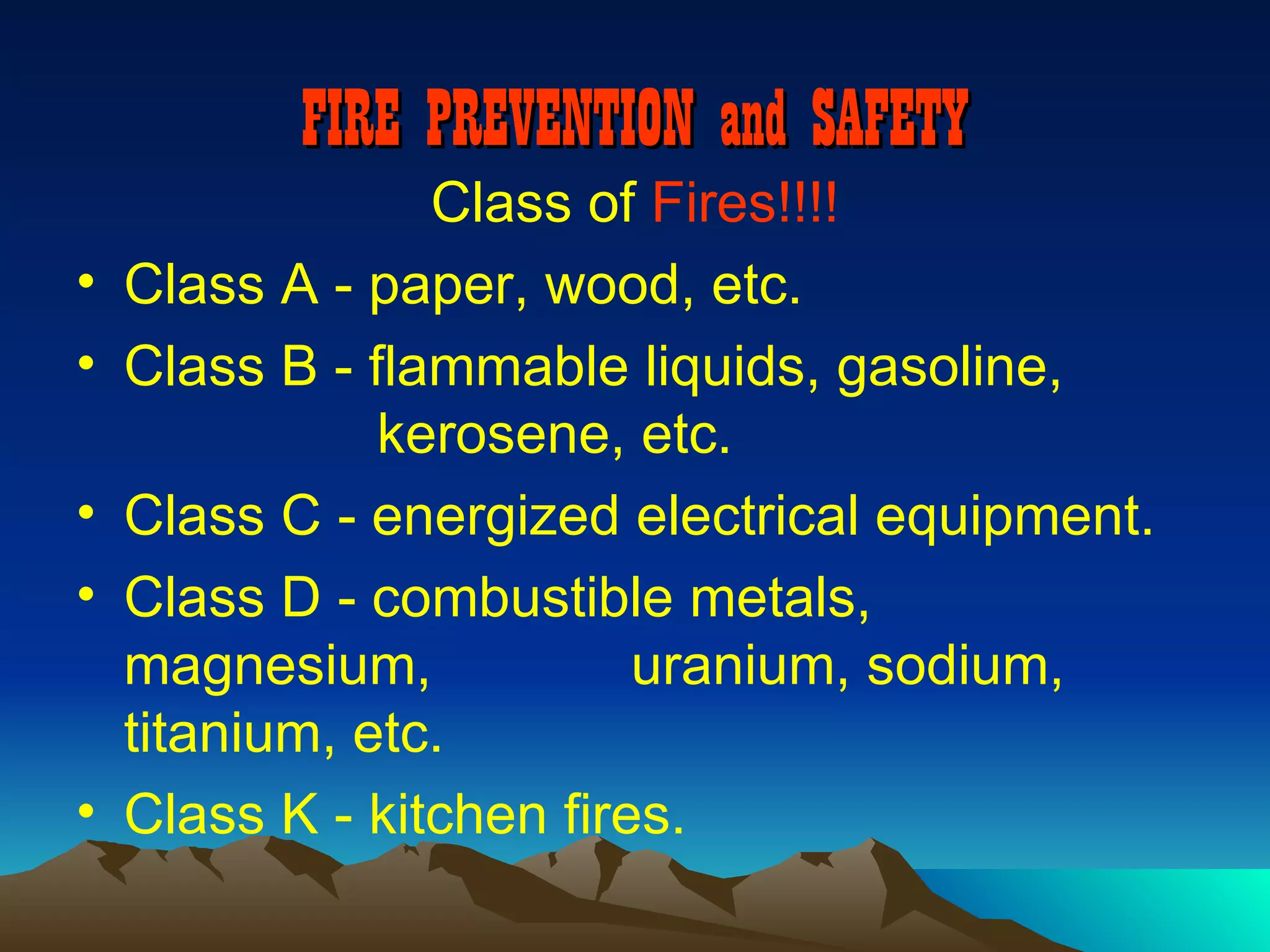 Fire safety | PPT