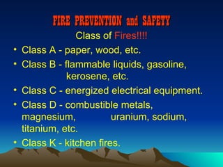 Fire safety | PPT