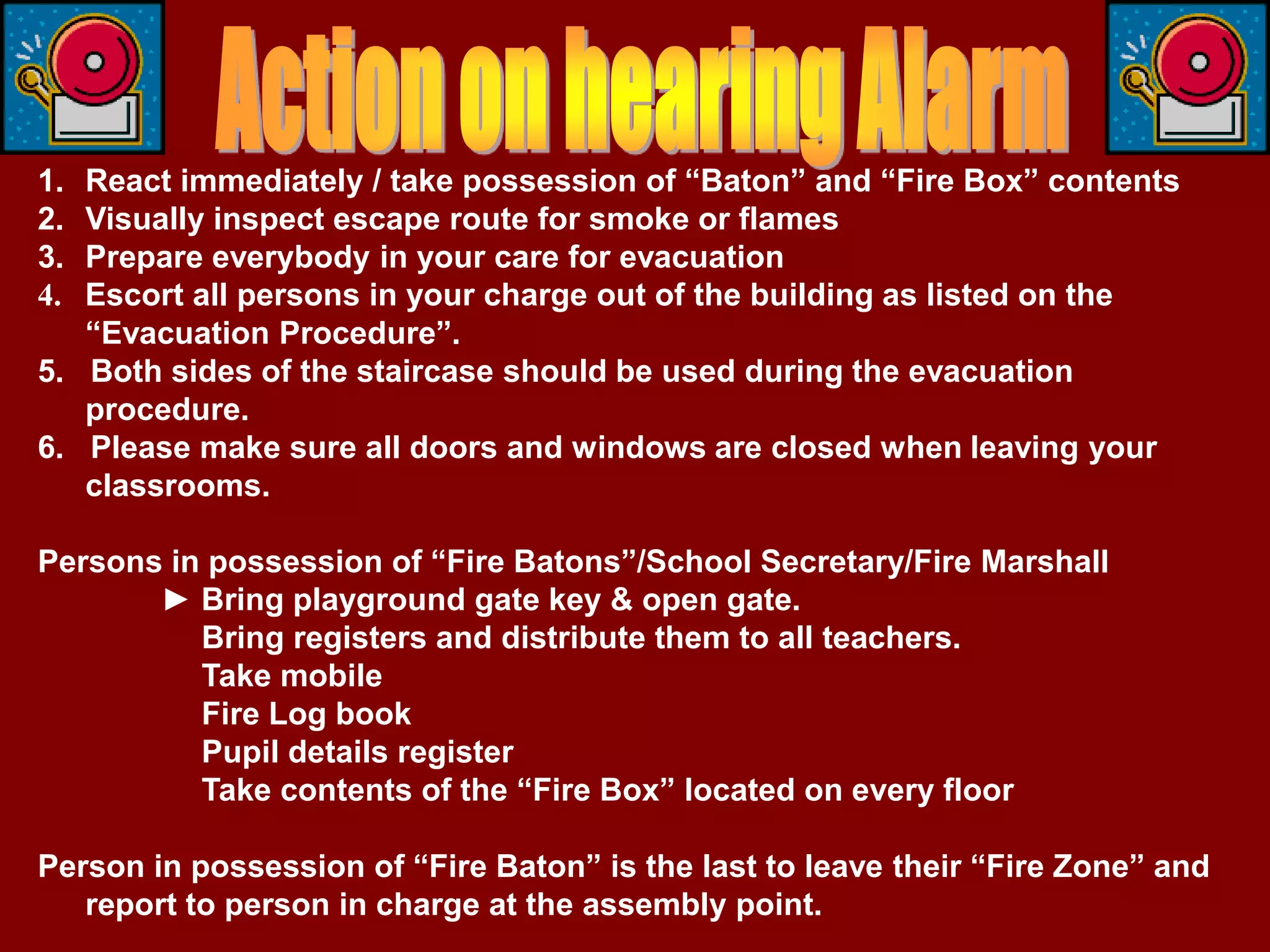 Fire safety in the Workplace | PPT