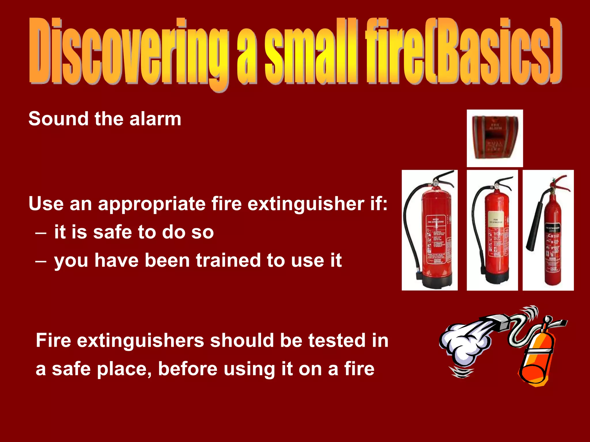 Fire safety in the Workplace | PPT