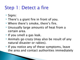 Fire Safety | PPT