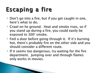 Fire Safety | PPT