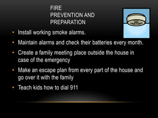 Fire safety | PPT