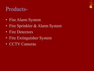 Fire safety&security | PPTX