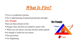 Fire safety | PPTX