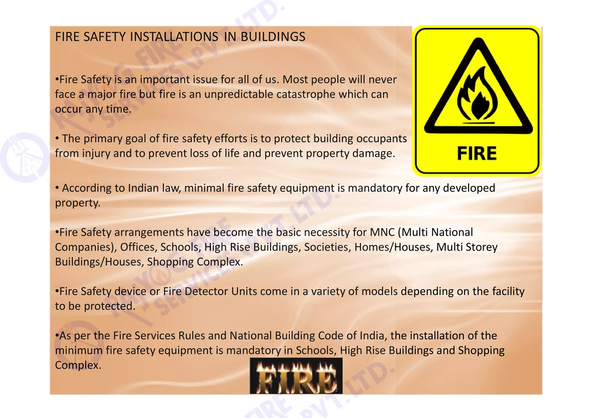 Fire Fighting system | PDF