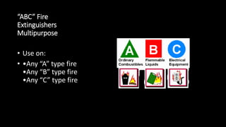 Fire safety | PPTX