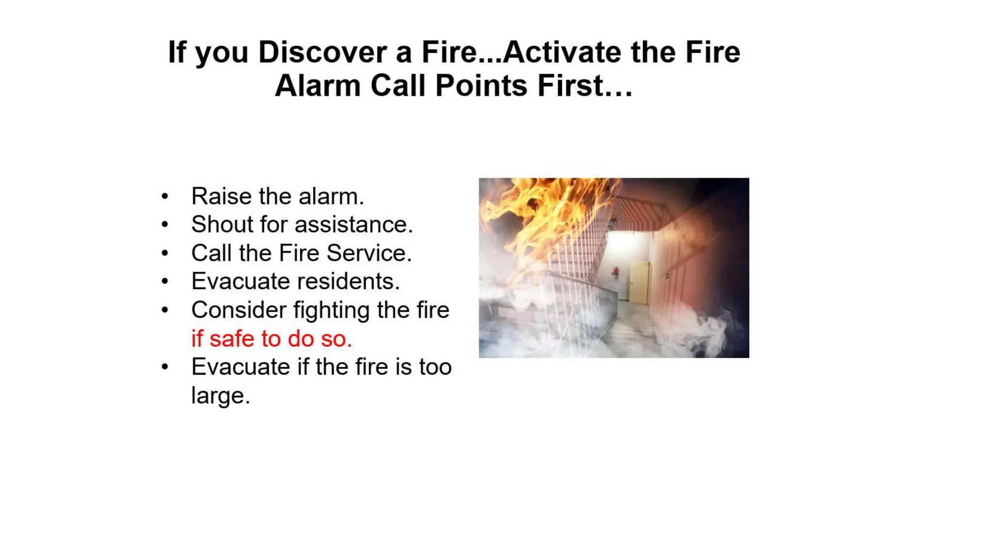 fire safety awareness for nursing homes and hospitals.pptx | Gas and ...