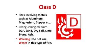 Basics of Fire safety and NFPA Diamond for hazard safety | PPTX