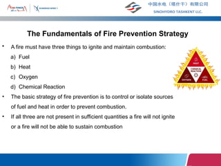 Fire safety and fire fighting in construction works and projects. | PPTX