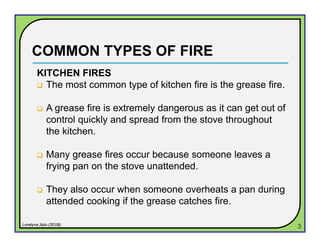 Food safety concerns Fire_Safety.pdf common types of fires | PDF