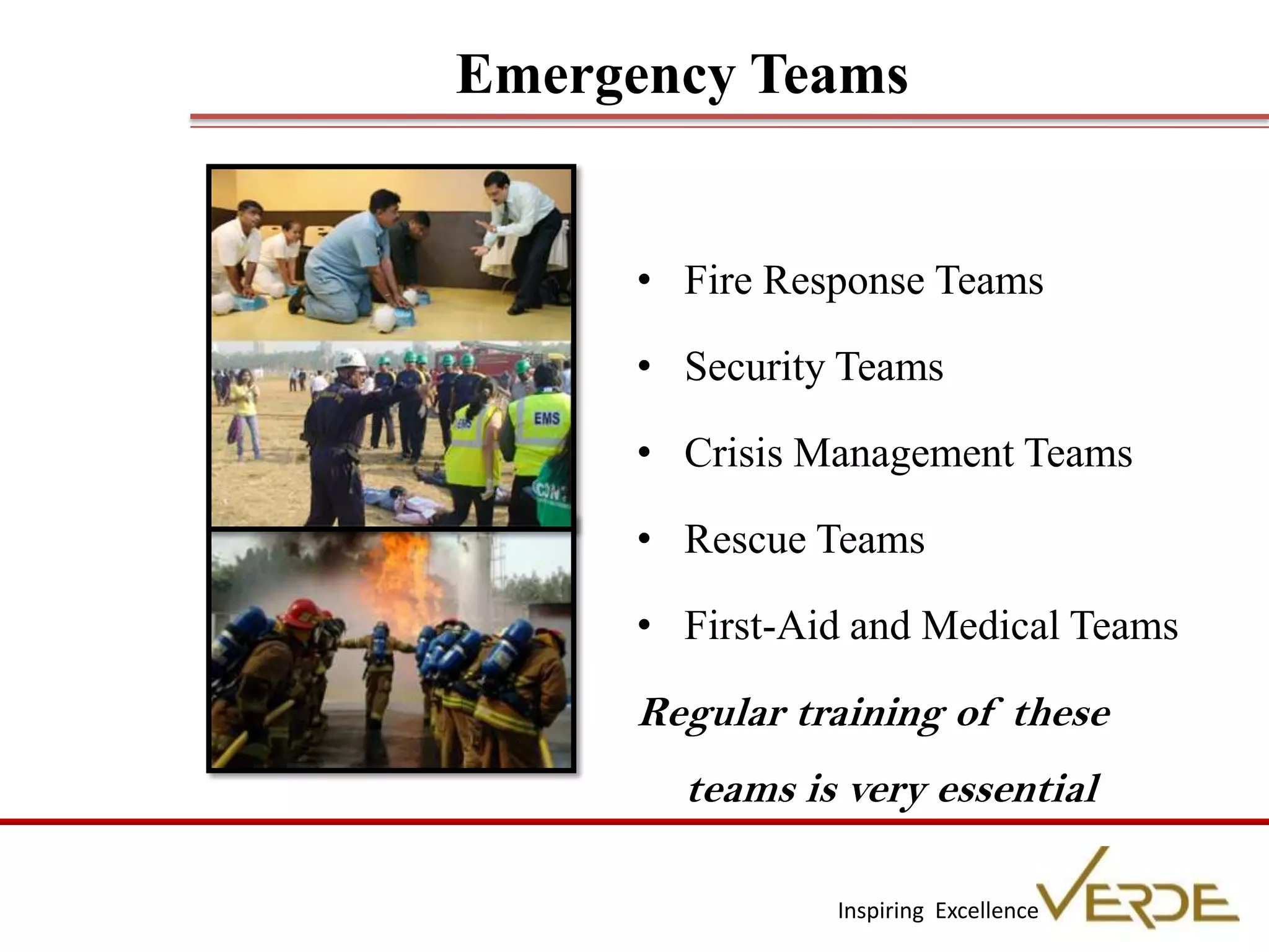 Fire safety emergency preparedness verde | PPSX