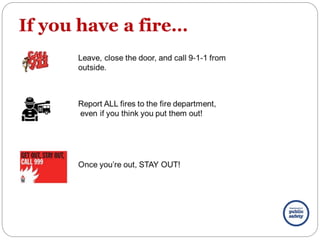 Fire safety and prevention presentation | PPTX