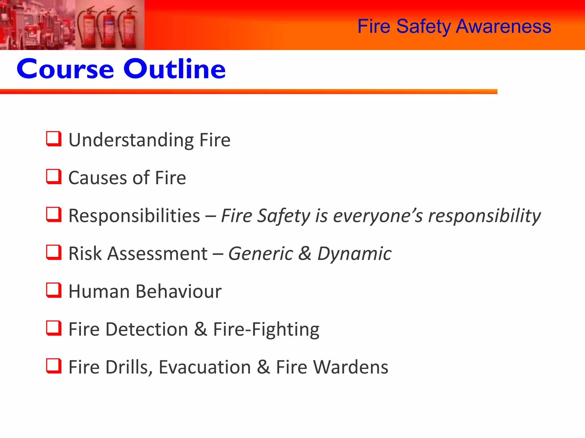 Fire Safety Awareness | PDF
