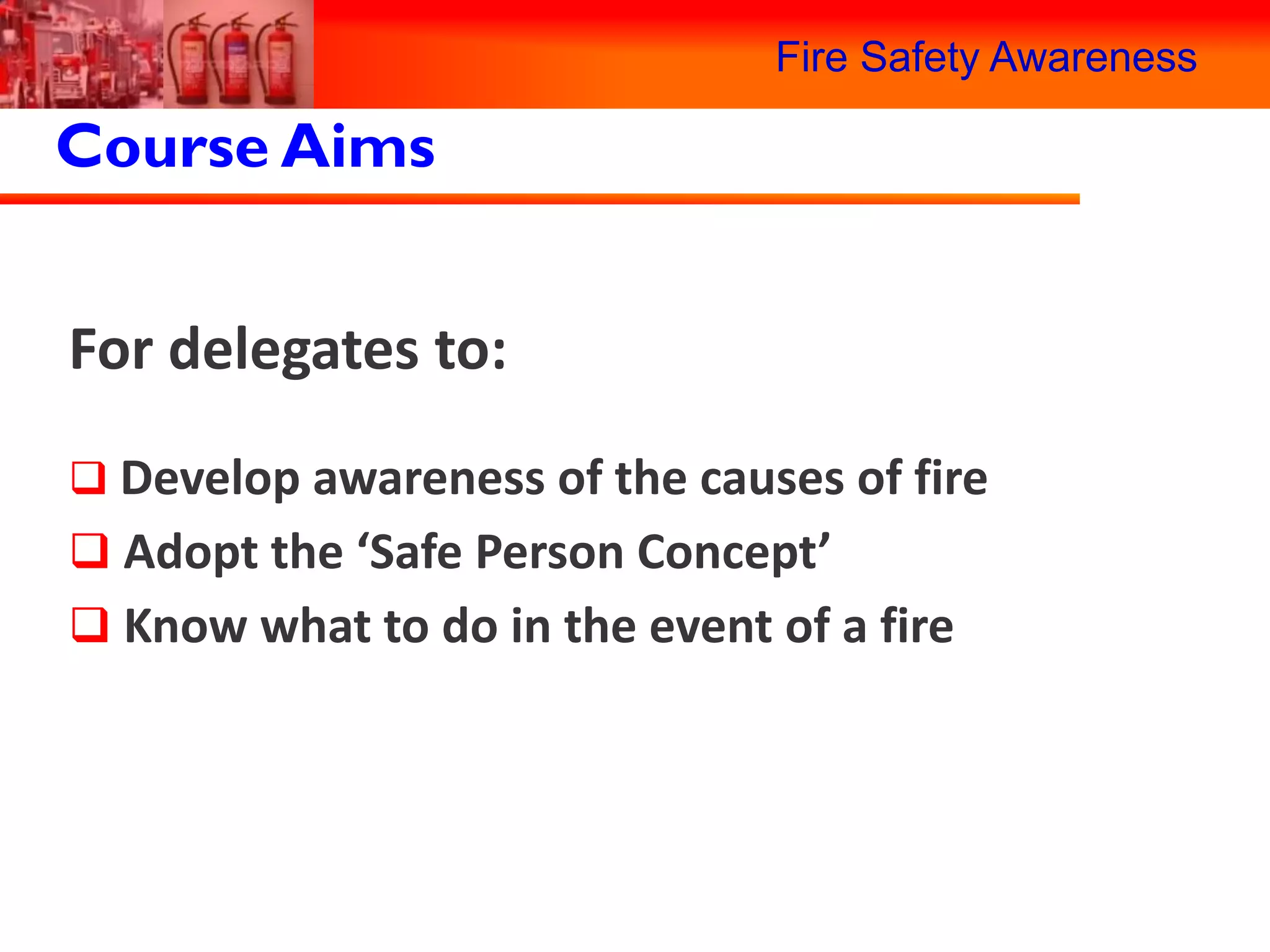 Fire Safety Awareness | PDF