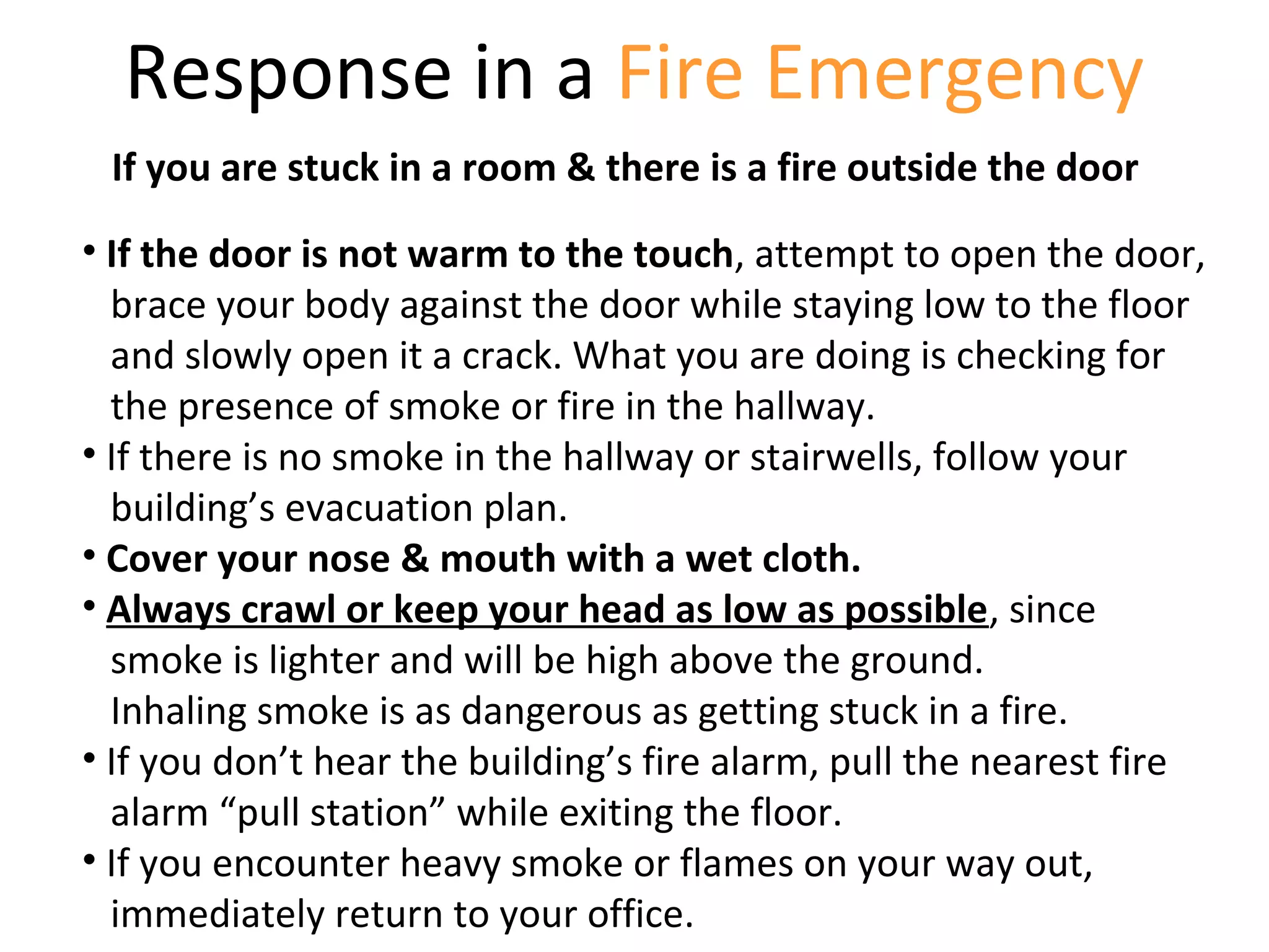 Fire safety basics | PPT