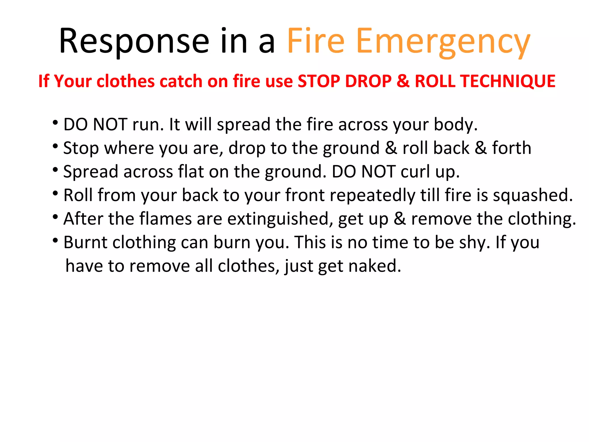 Fire safety basics | PPT