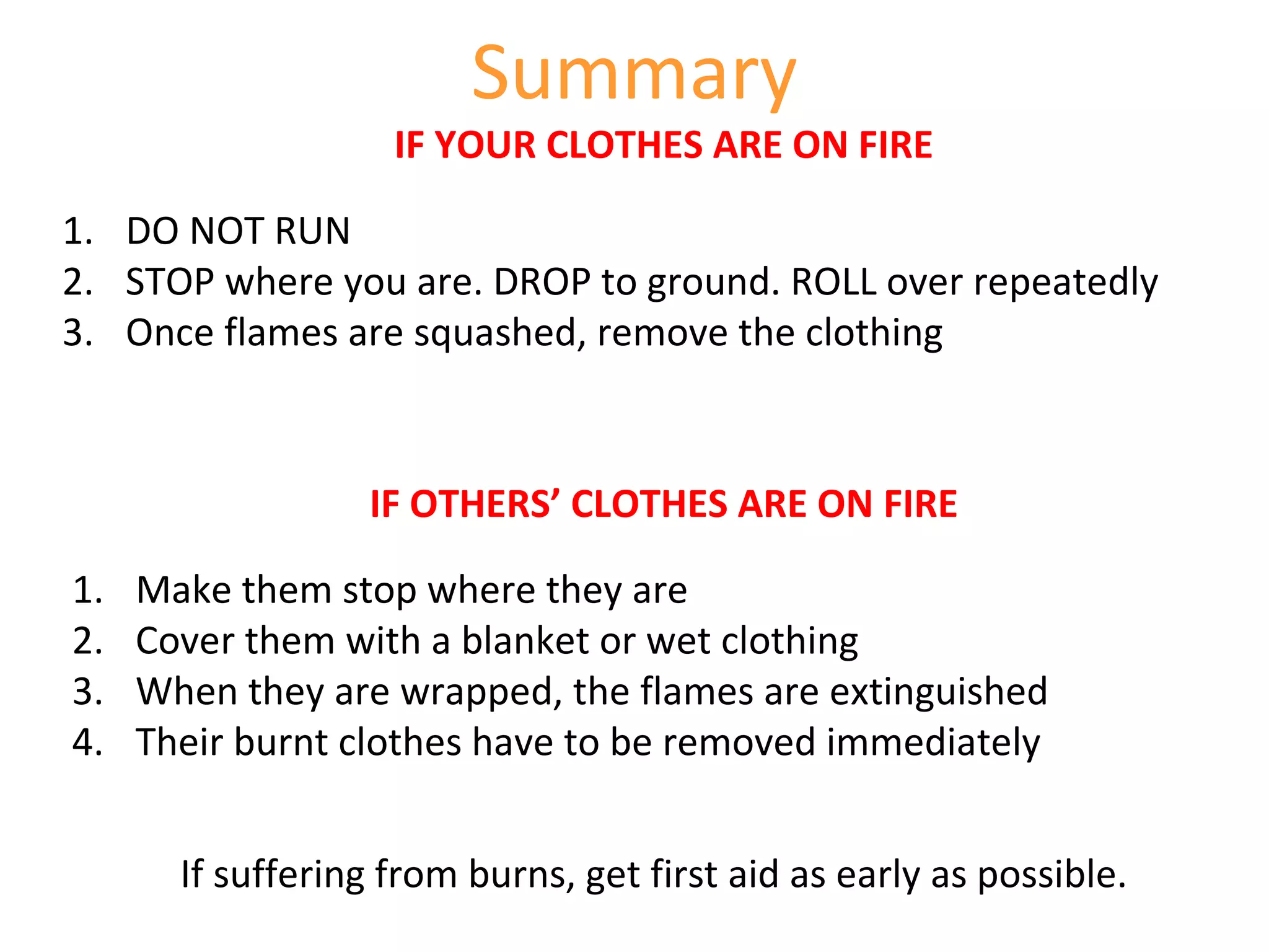 Fire safety basics | PPT