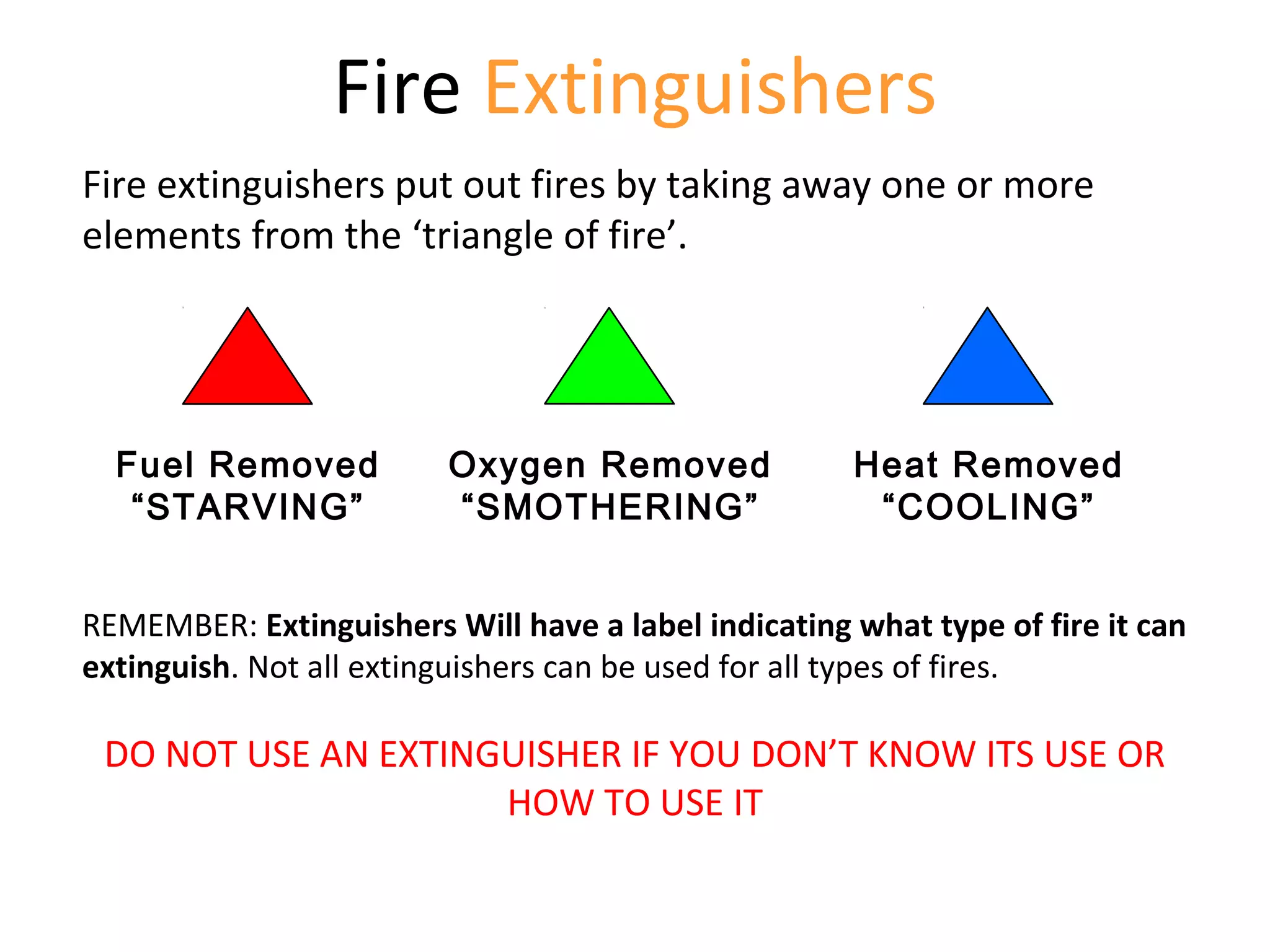 Fire safety basics | PPT