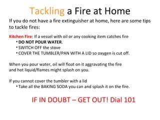 Fire safety basics | PPT