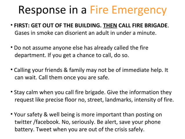 Fire safety basics | PPT