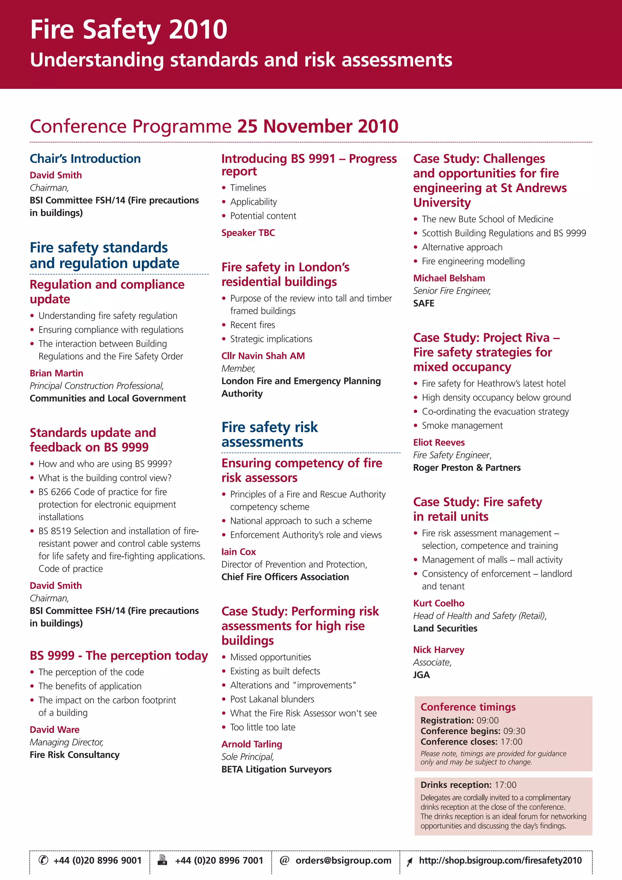 Fire safety brochure | PDF