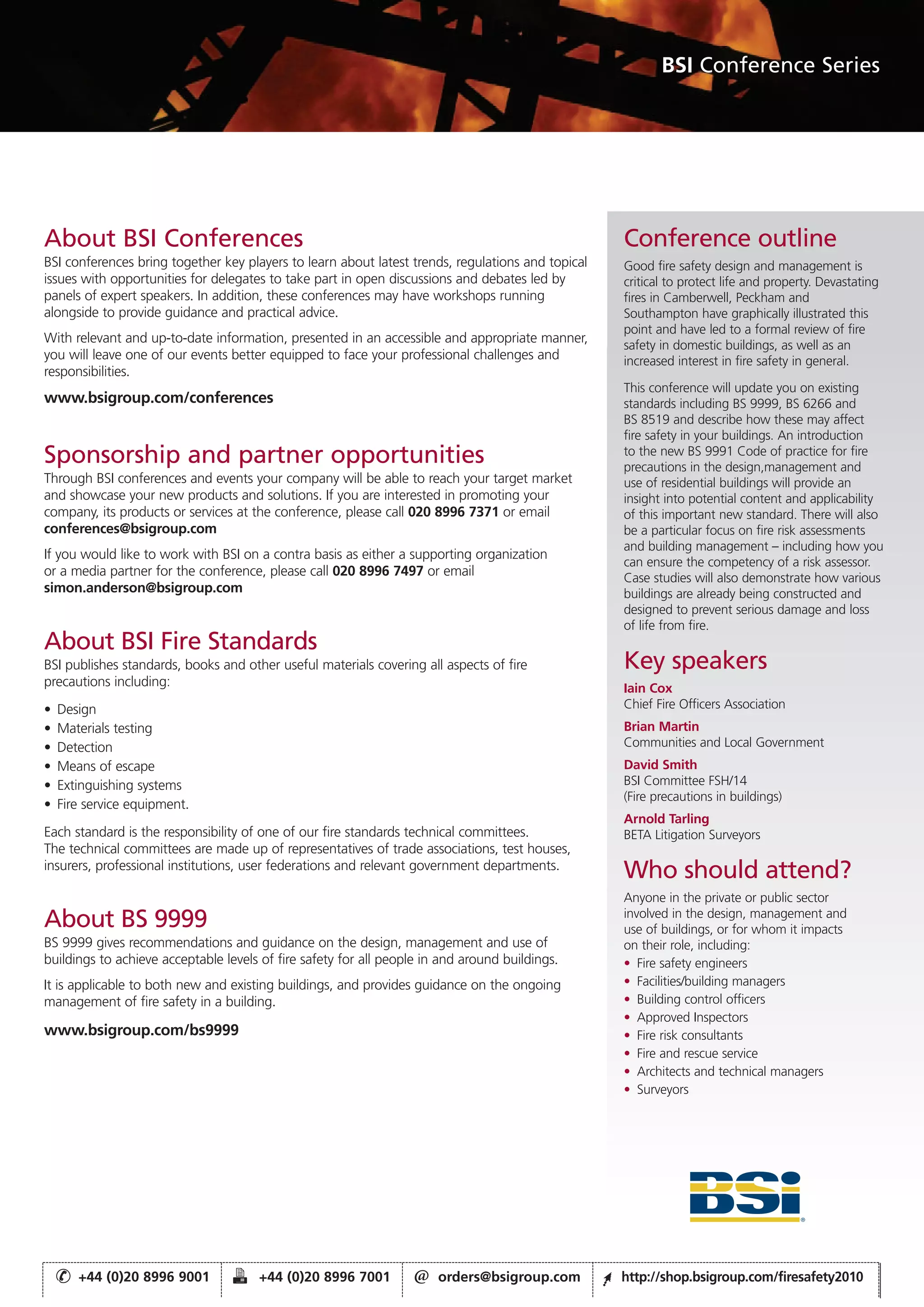 Fire safety brochure | PDF