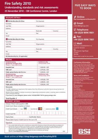 Fire safety brochure | PDF