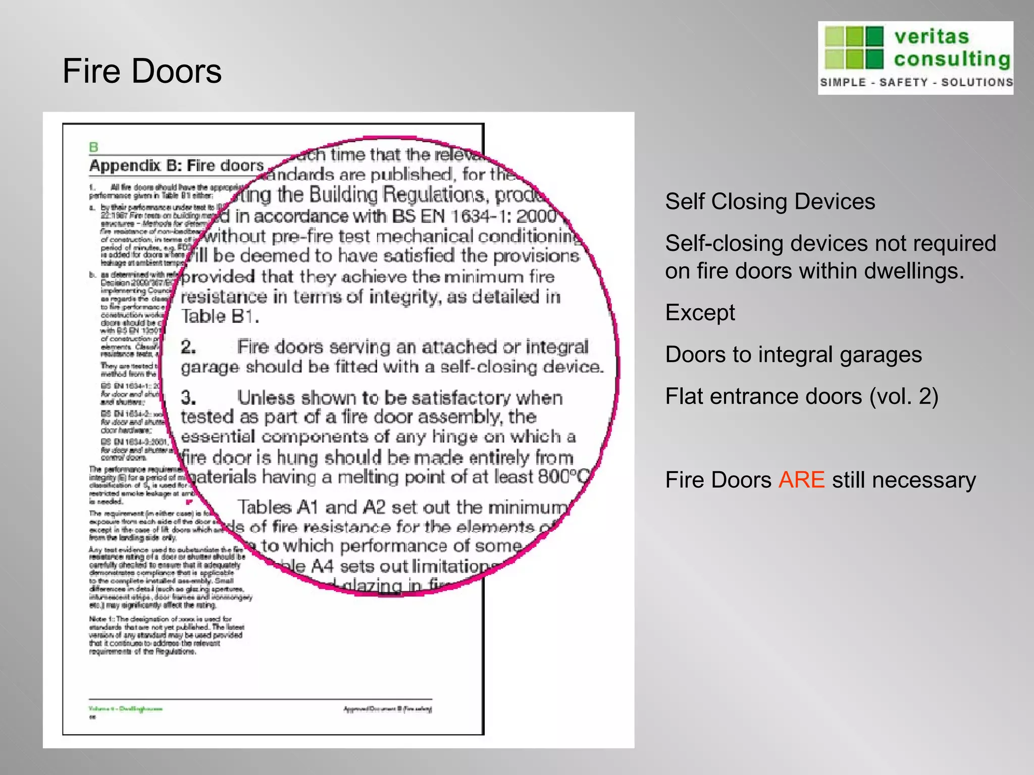 Fire Safety Presentation on Building Regulations Part B 2007 | PPT