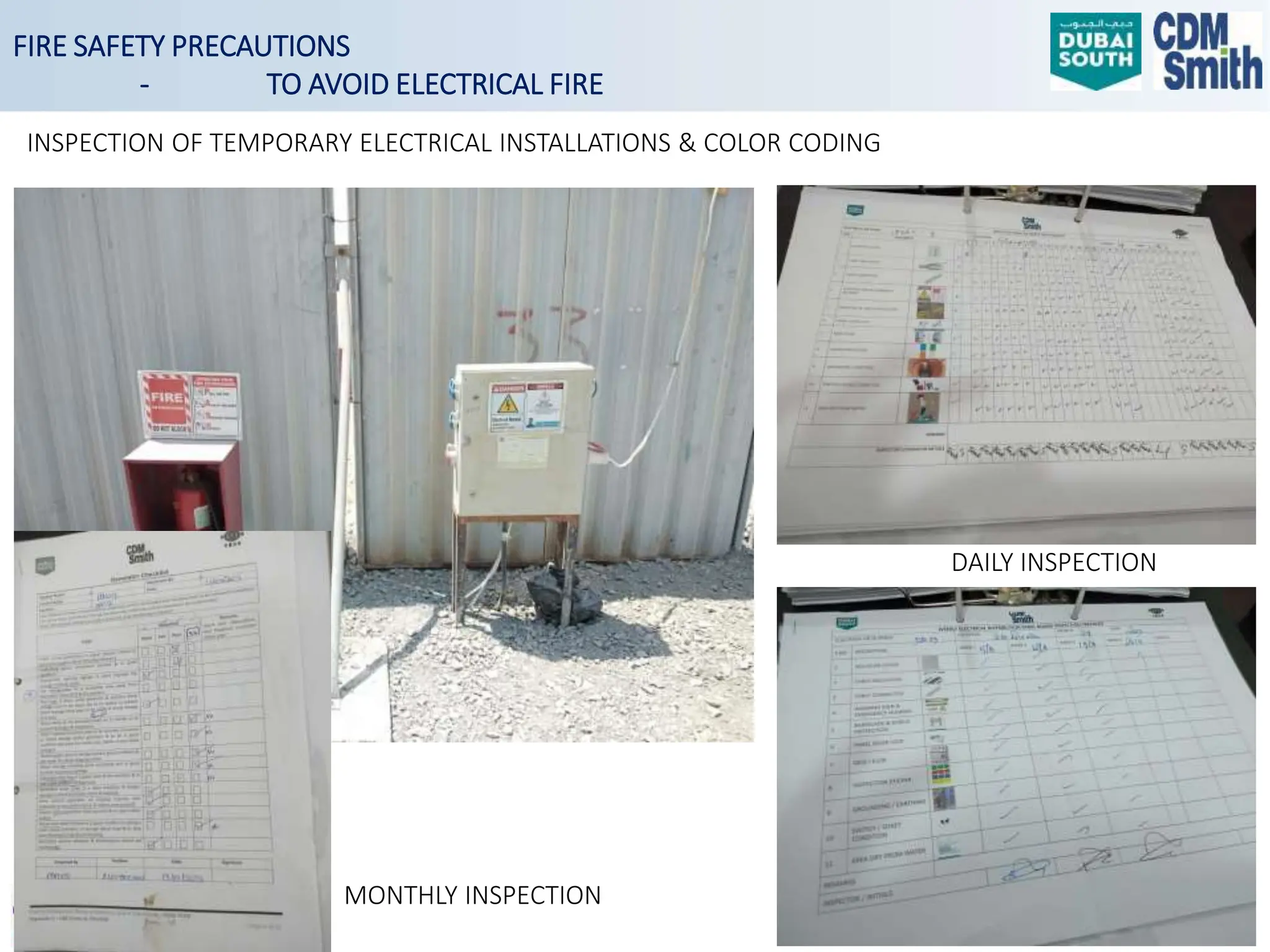 Construction Site Based Fire Safety Campaign | PPTX