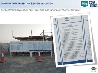 Construction Site Based Fire Safety Campaign | PPTX