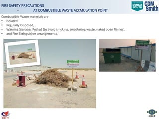 Construction Site Based Fire Safety Campaign | PPTX