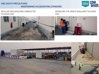 Construction Site Based Fire Safety Campaign | PPTX
