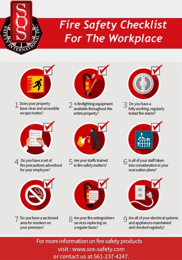 Fire Safety Checklist For The Workplace fire-safety-checklist-for-the-workplace