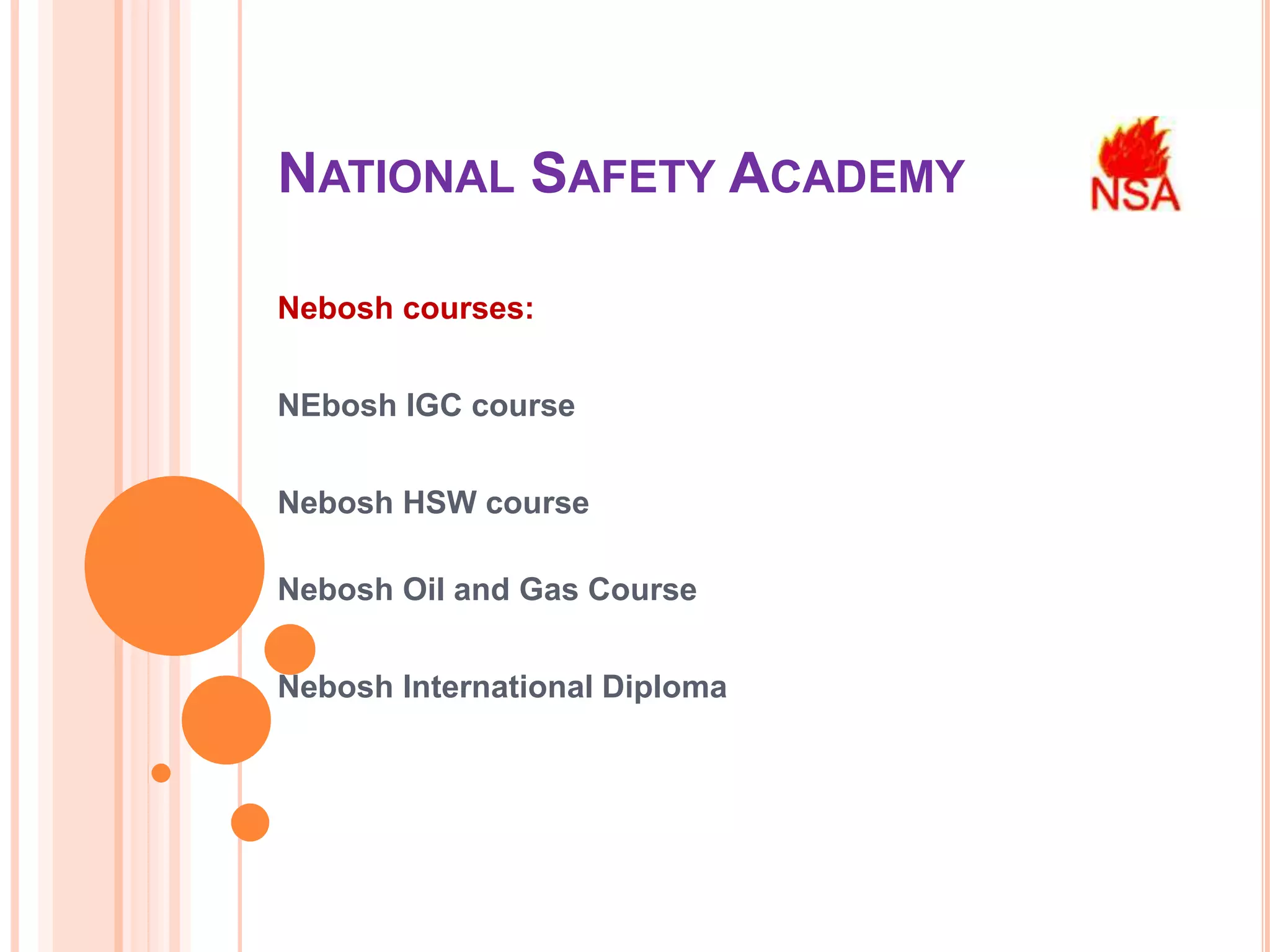 Fire safety course | PPTX