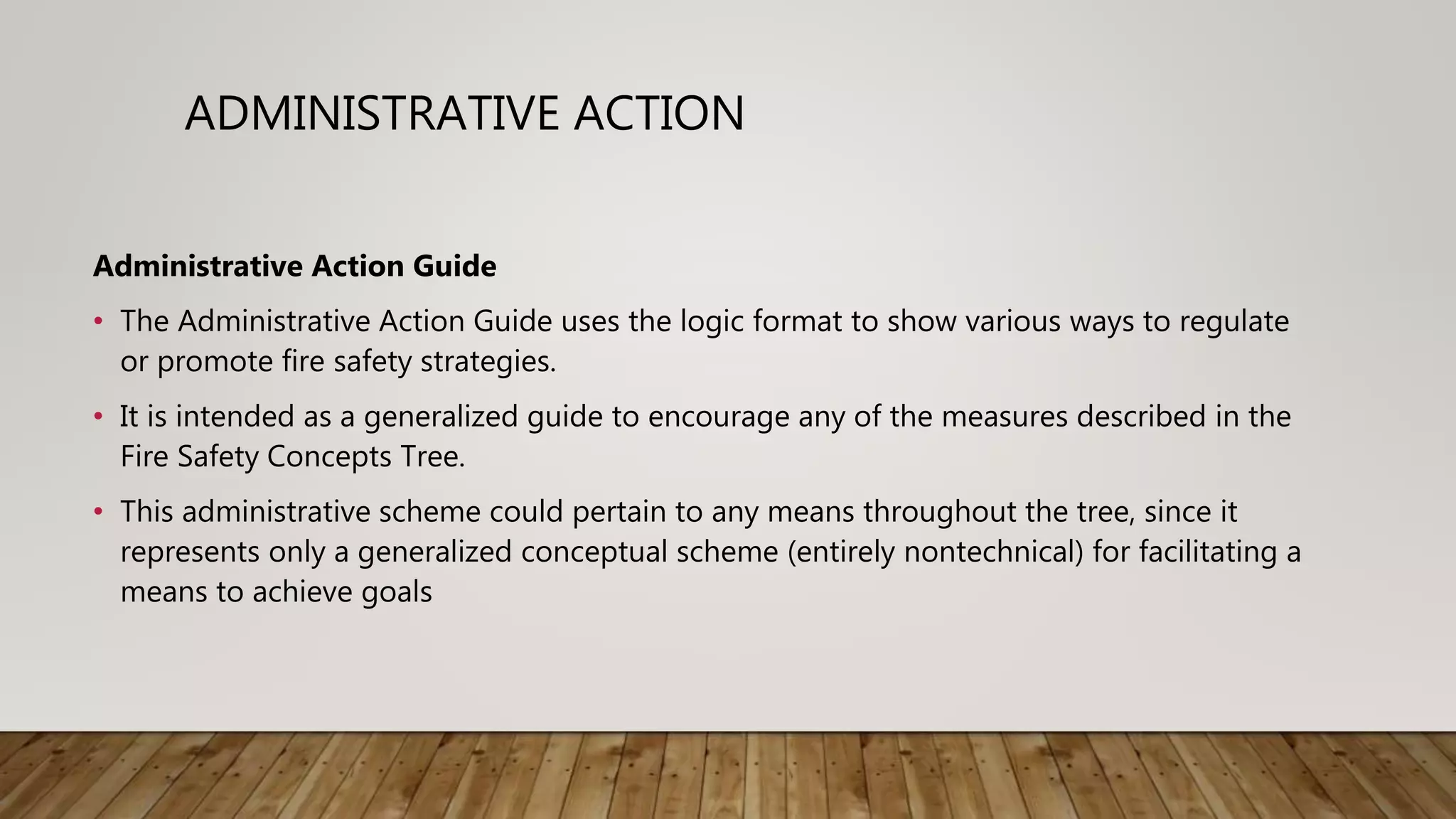 Fire safety decision tree | PPTX