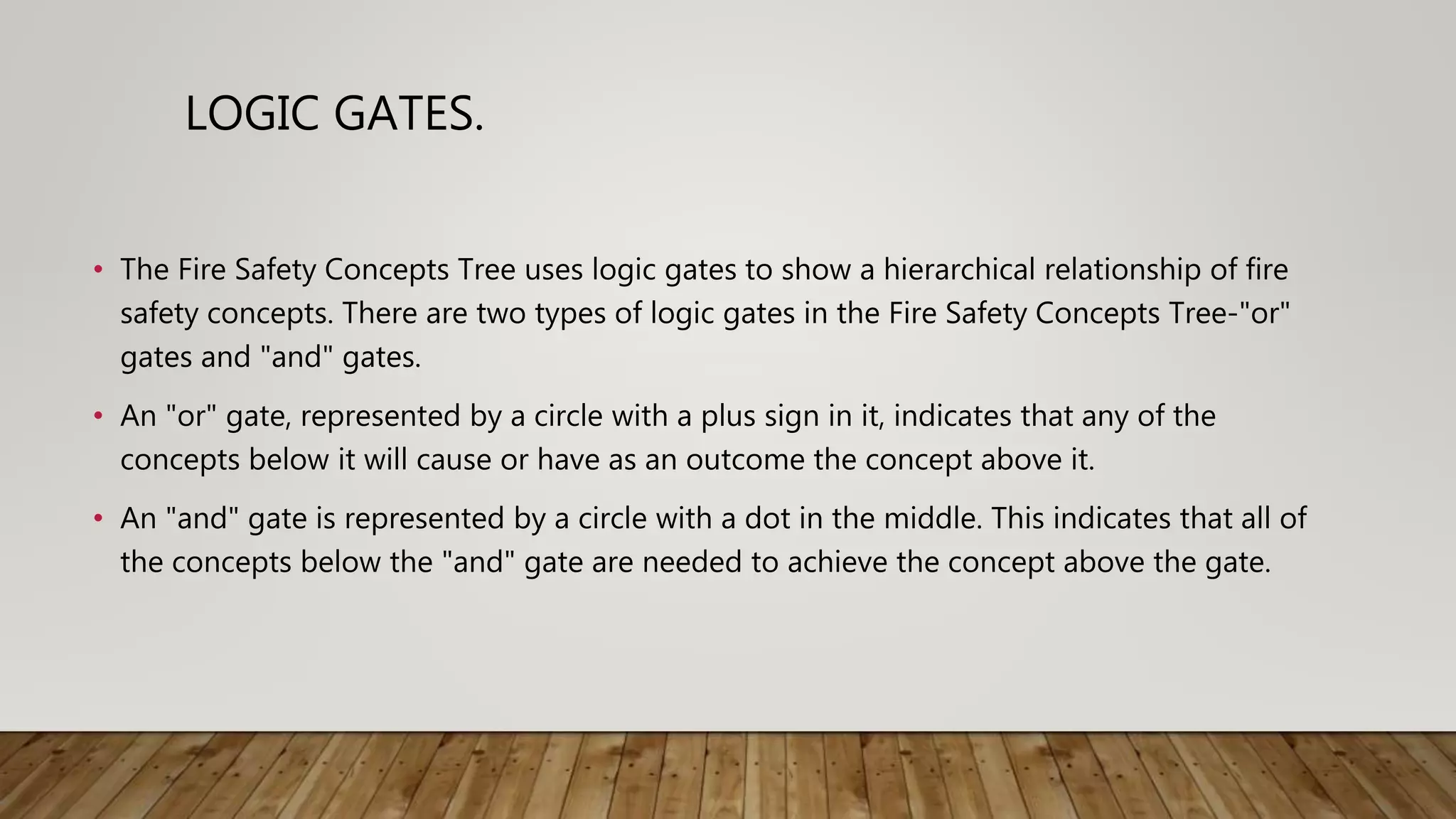 Fire safety decision tree | PPTX