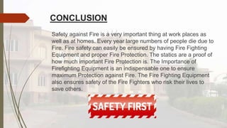 Fire safety equipment in Birla Auditorum Jaipur | PPTX