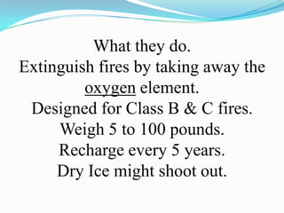 Fire Safety & Extinguisher Safety Training | PPTX