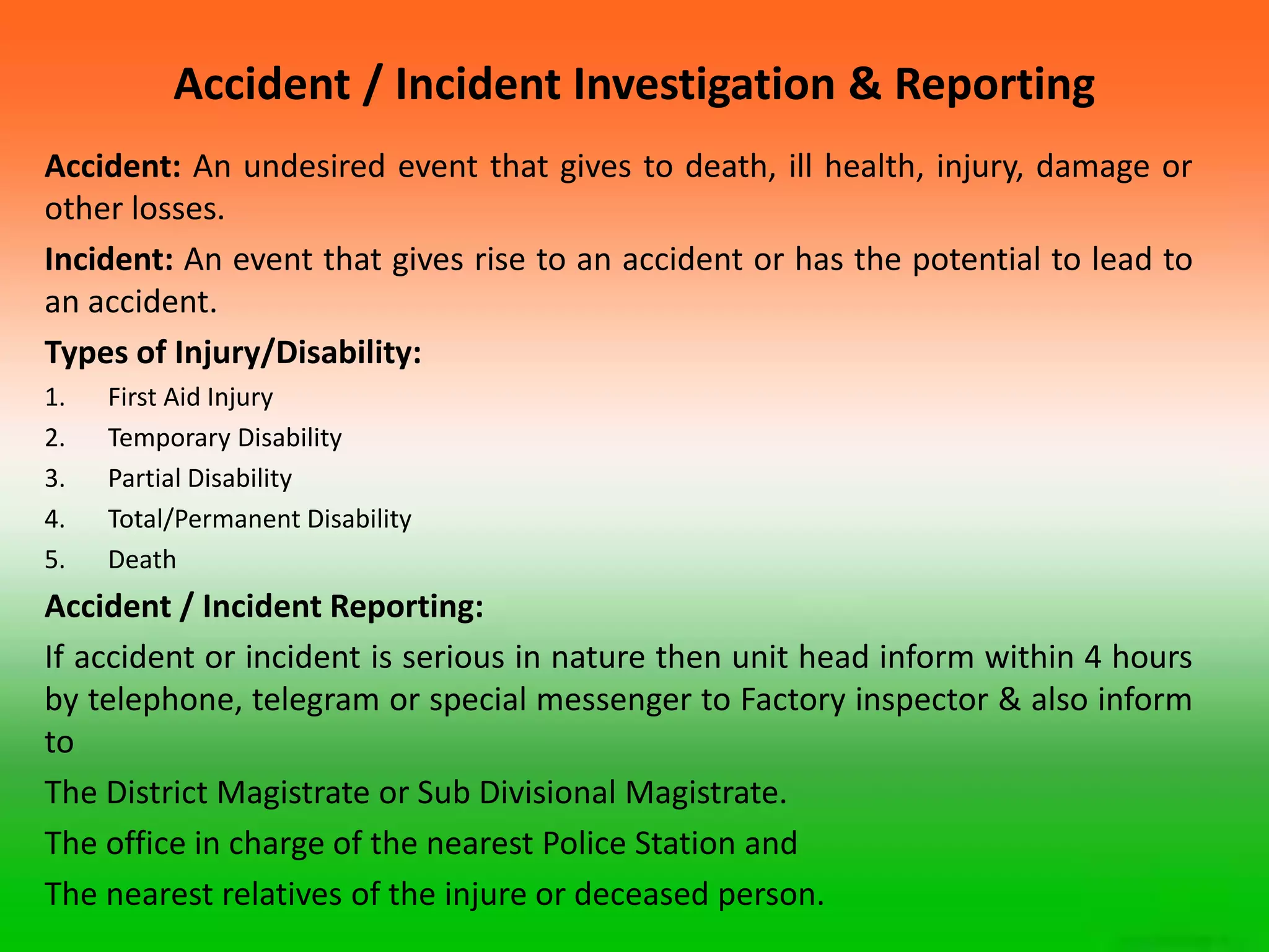 Fire safety first aid | PPTX